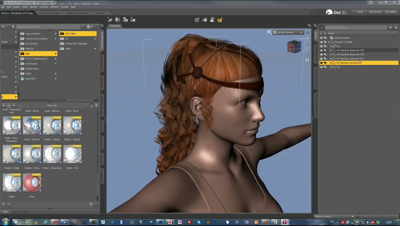 Complex Hair Creation Tutorials Bundle | Daz 3D