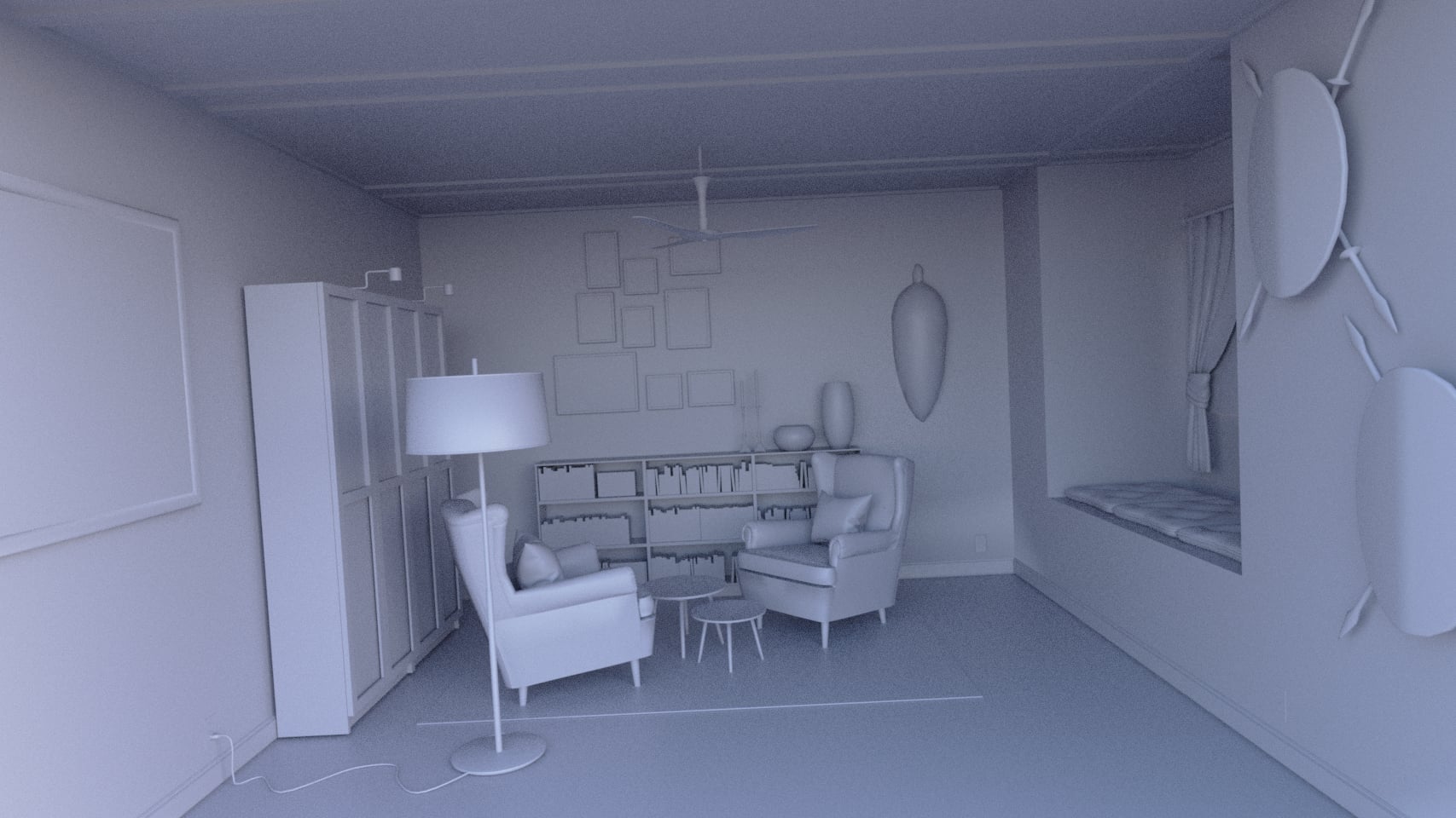 Reading Room | Daz 3D