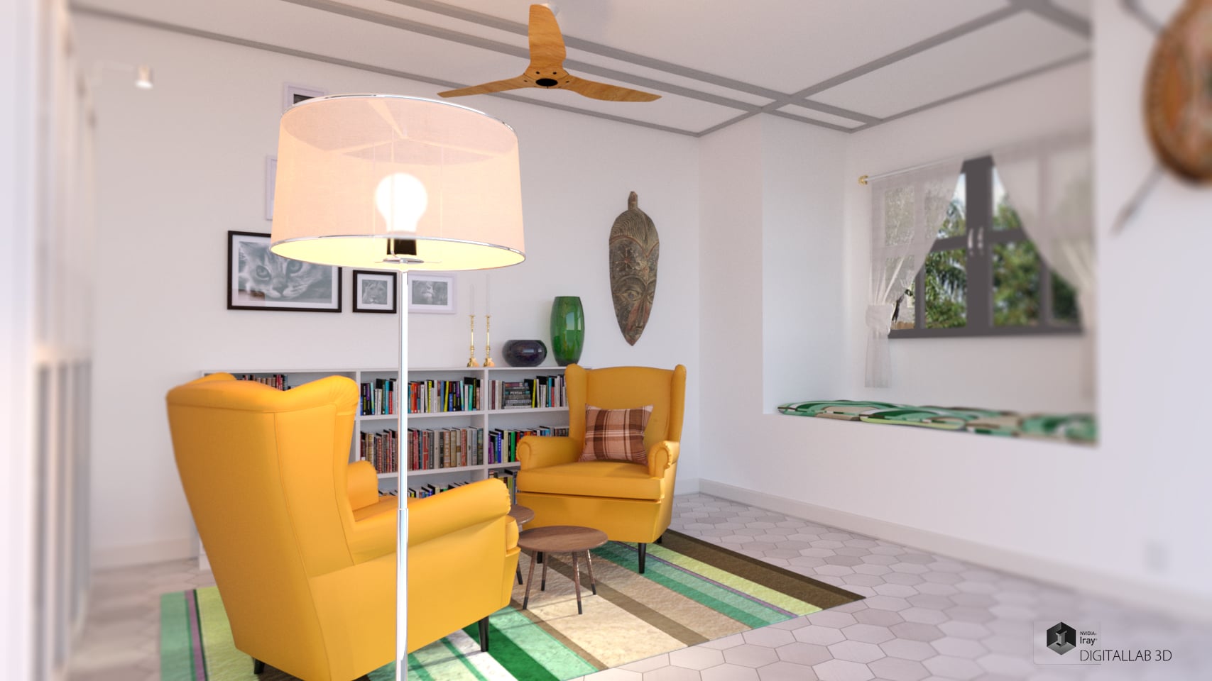 Reading Room | Daz 3D