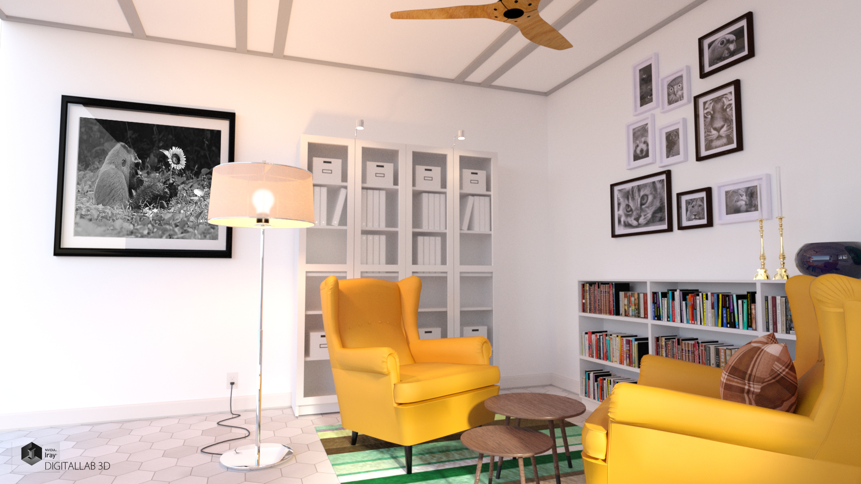 Reading Room | Daz 3D