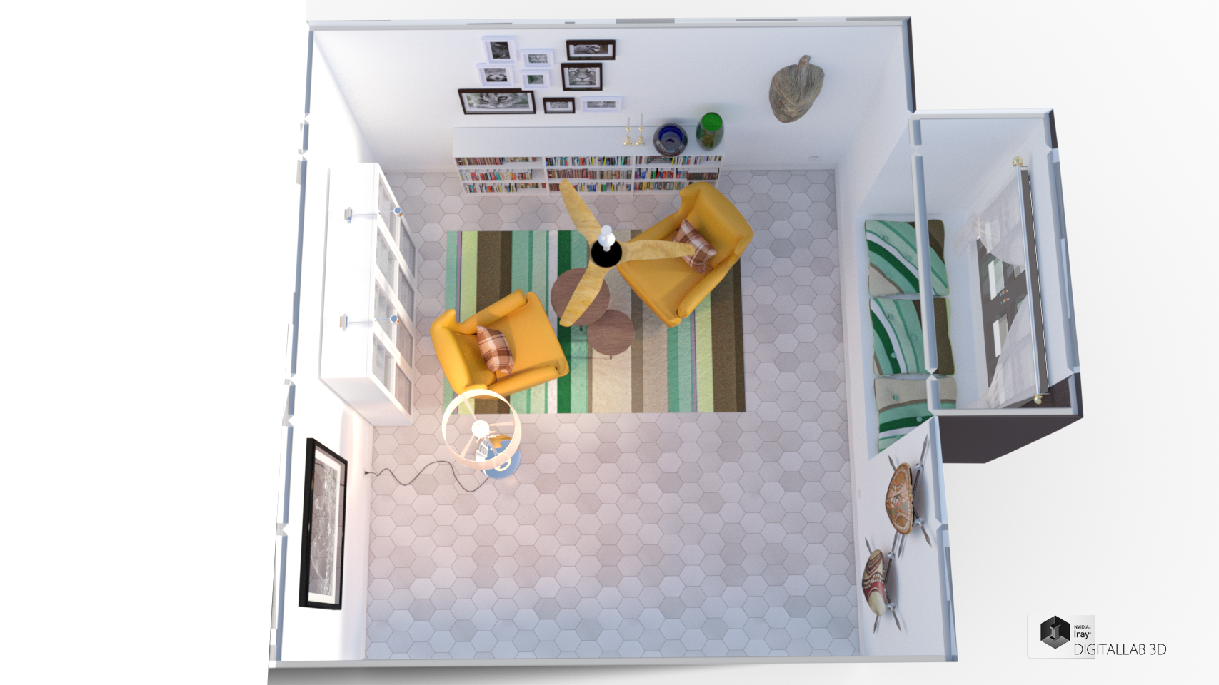 Reading Room | Daz 3D