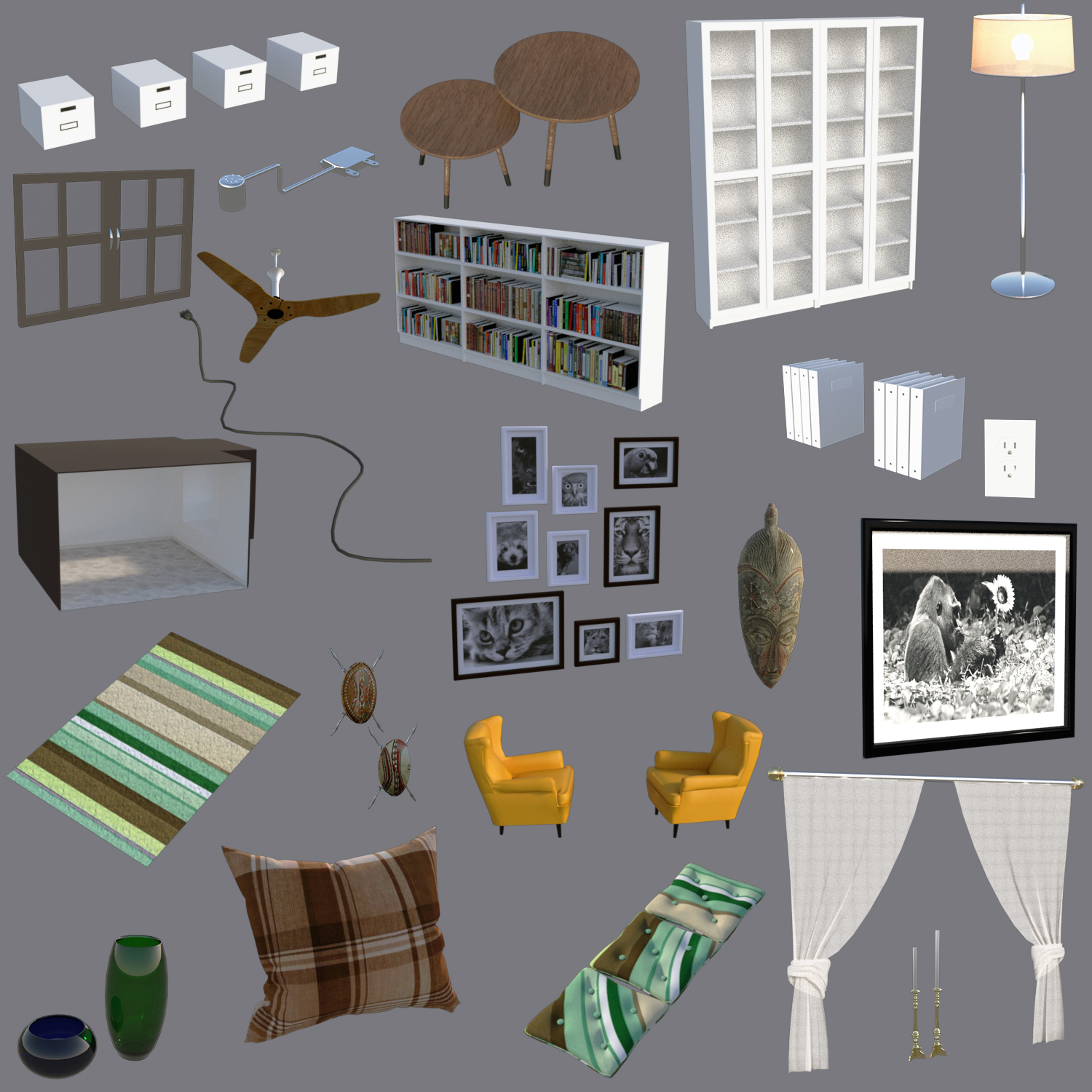 Reading Room | Daz 3D