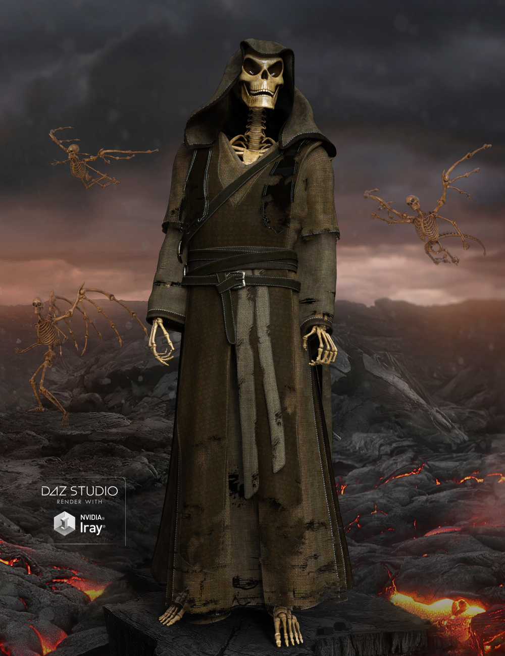 Midnight Skeleton | Daz 3D