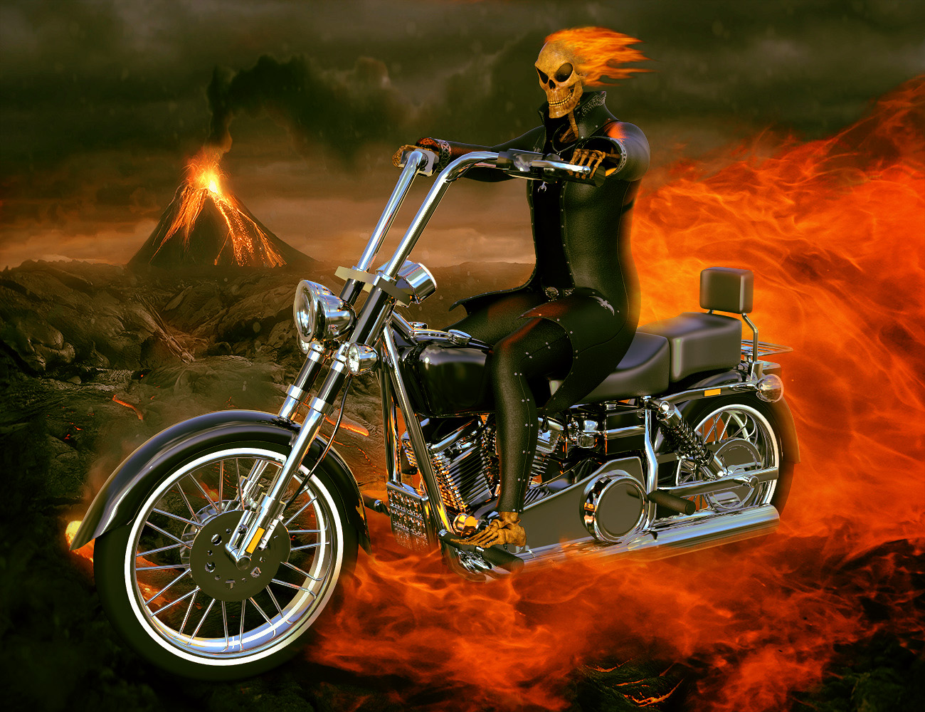 Midnight Skeleton | Daz 3D