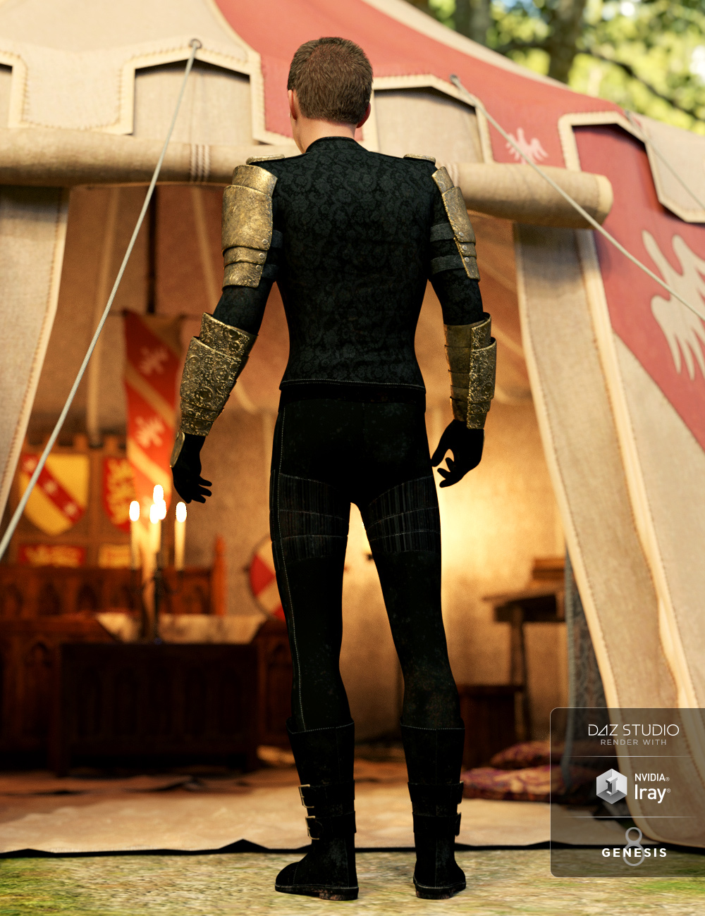 Time Soldier Outfit for Genesis 8 Male(s) | Daz 3D
