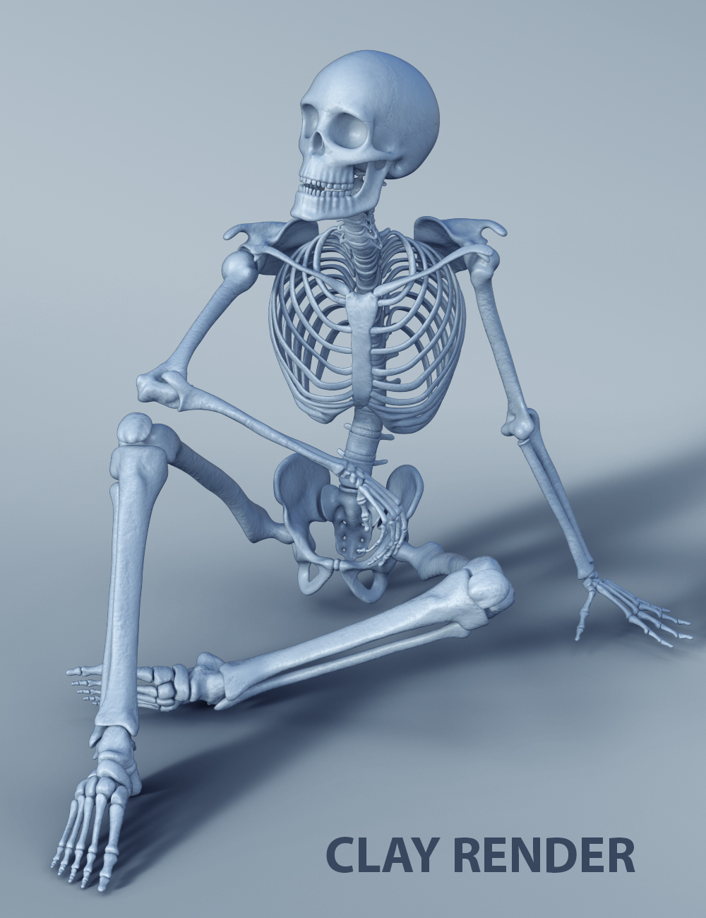 Midnight Skeleton for Genesis 8 Male | Daz 3D