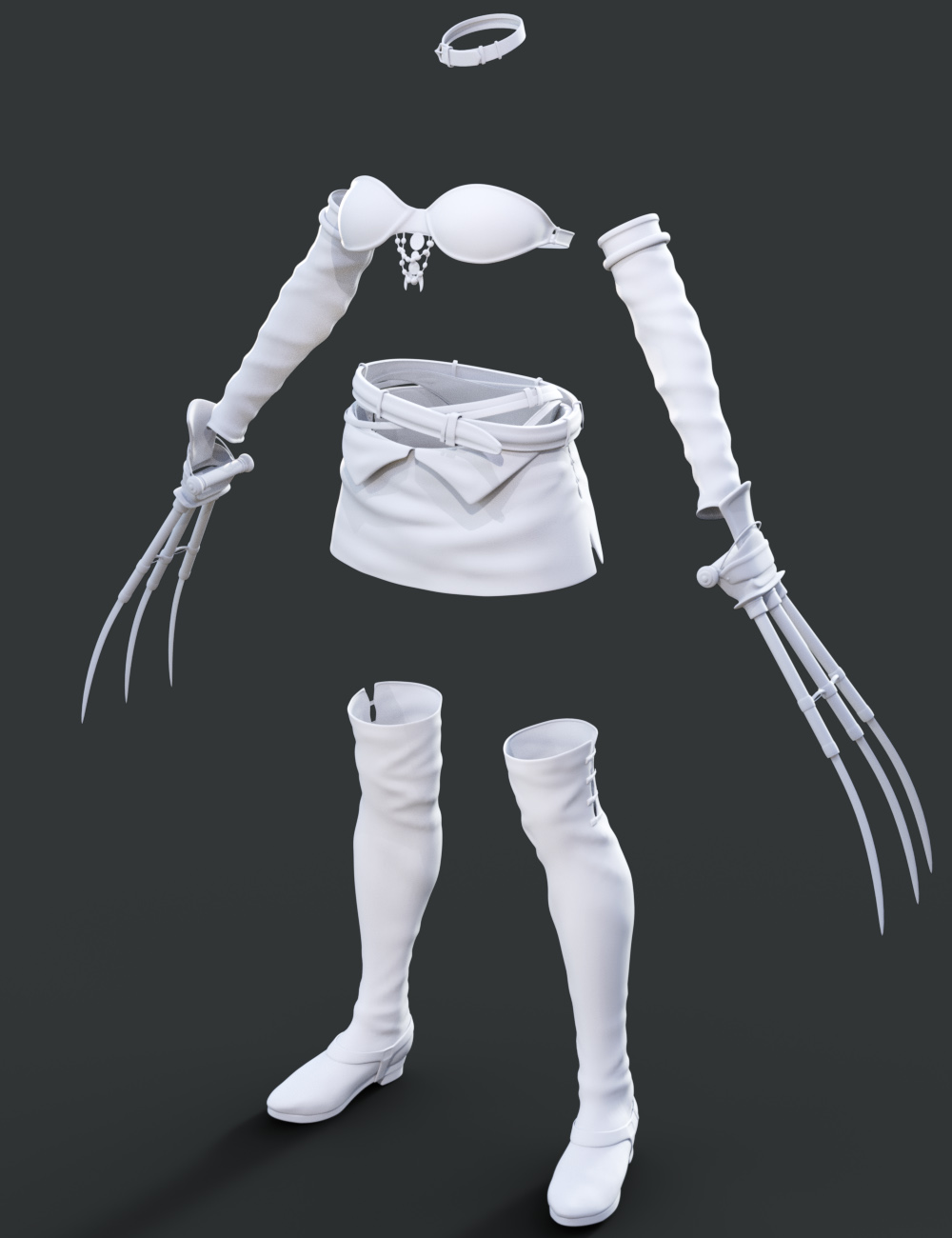 Claw Fighter for Genesis 8 Female(s) | Daz 3D