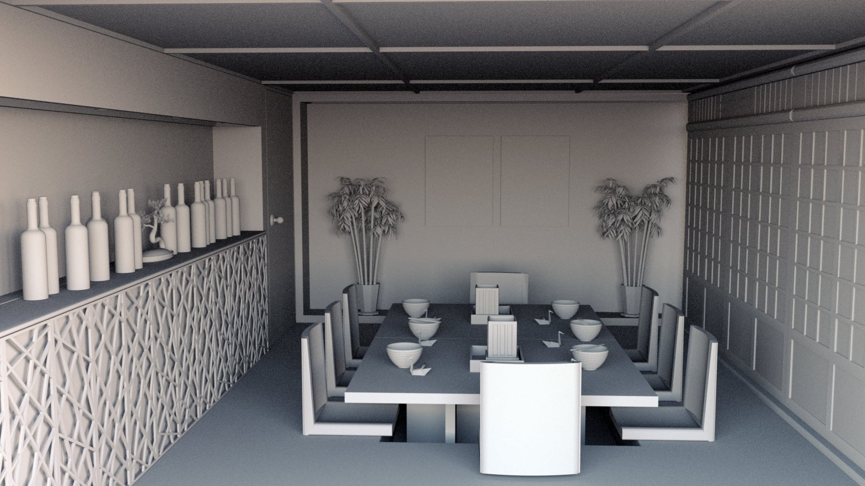 Japanese Restaurant | Daz 3D