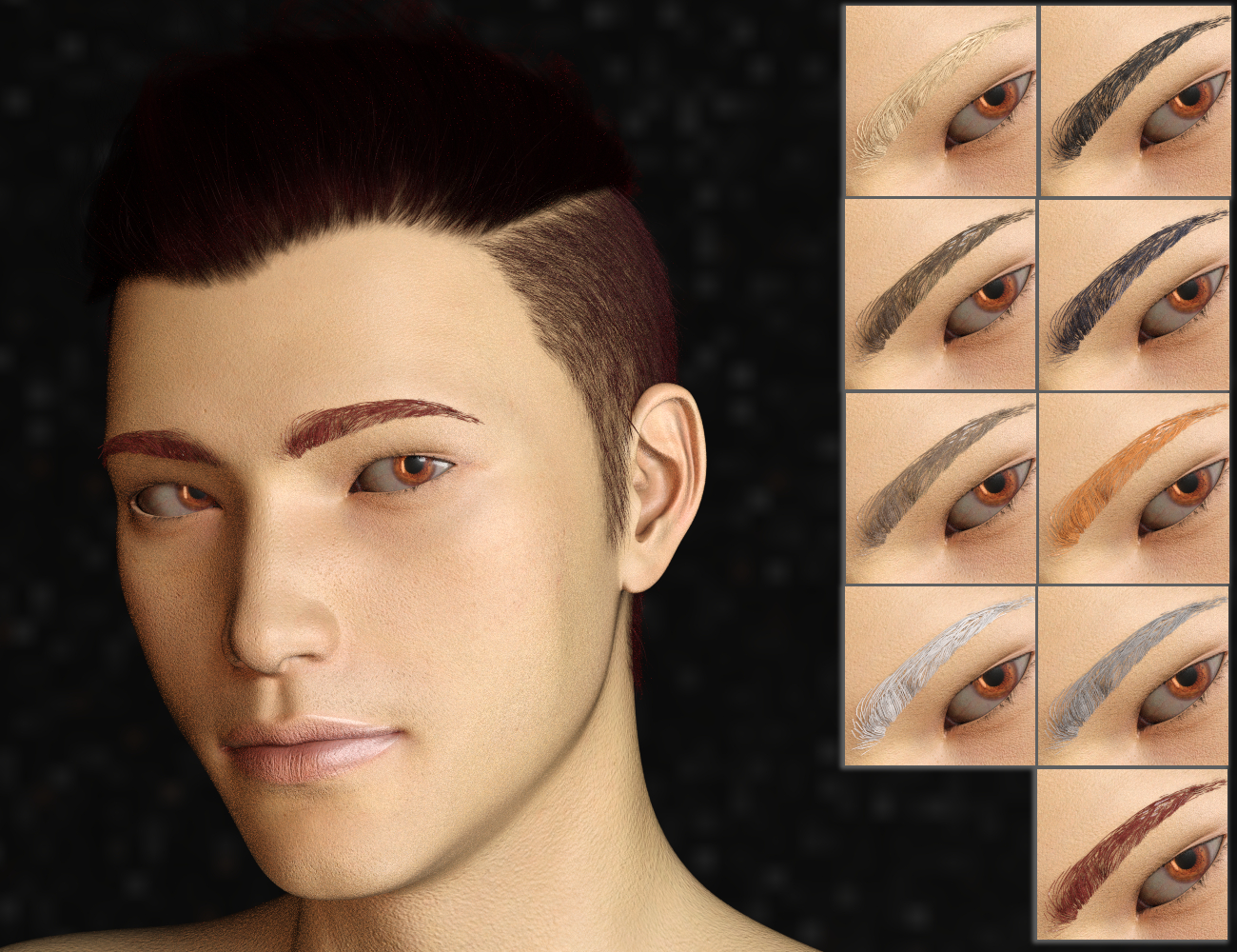 SF Beautiful Skin Iray Genesis 8 Male | Daz 3D