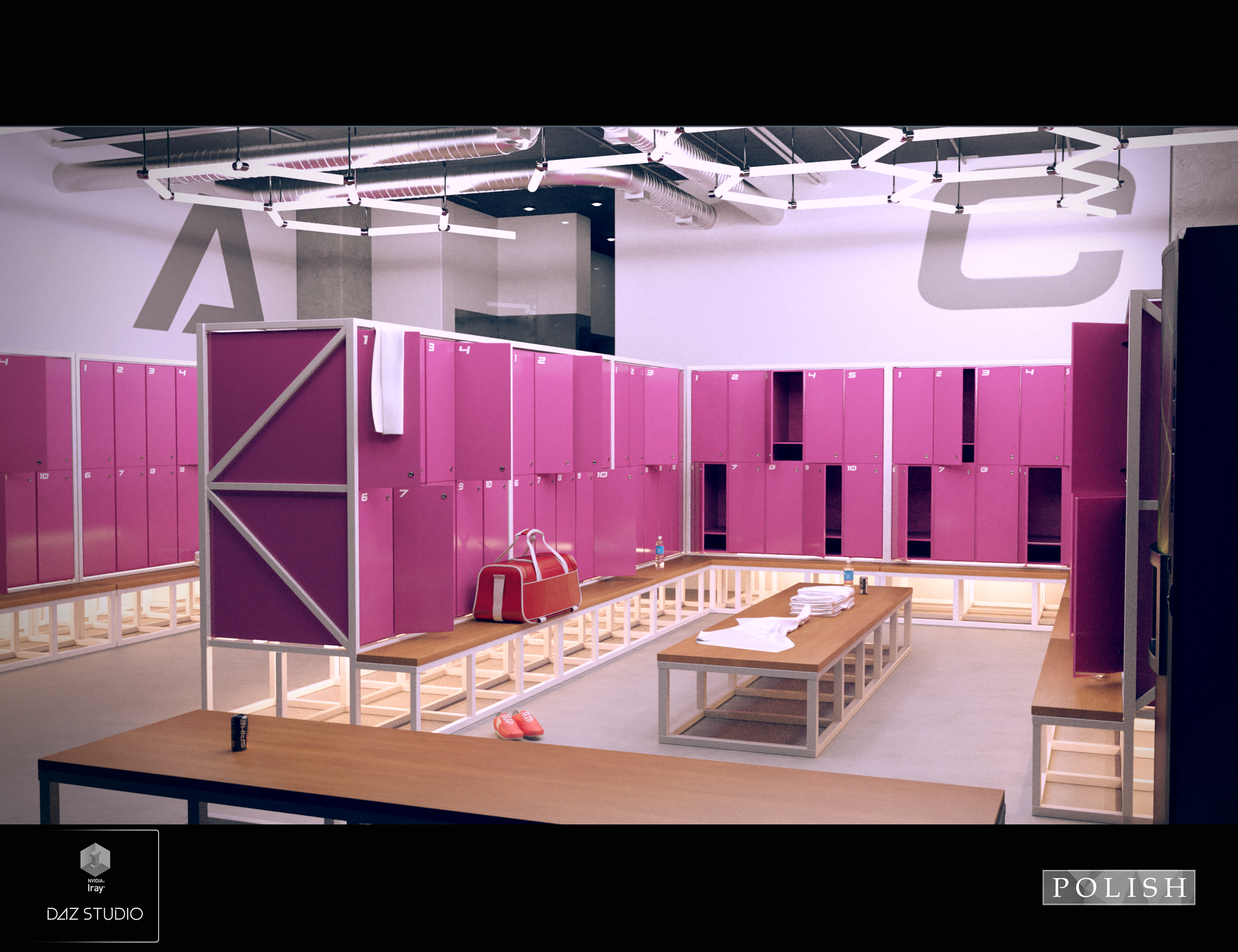 Fitness Club Bundle | Daz 3D