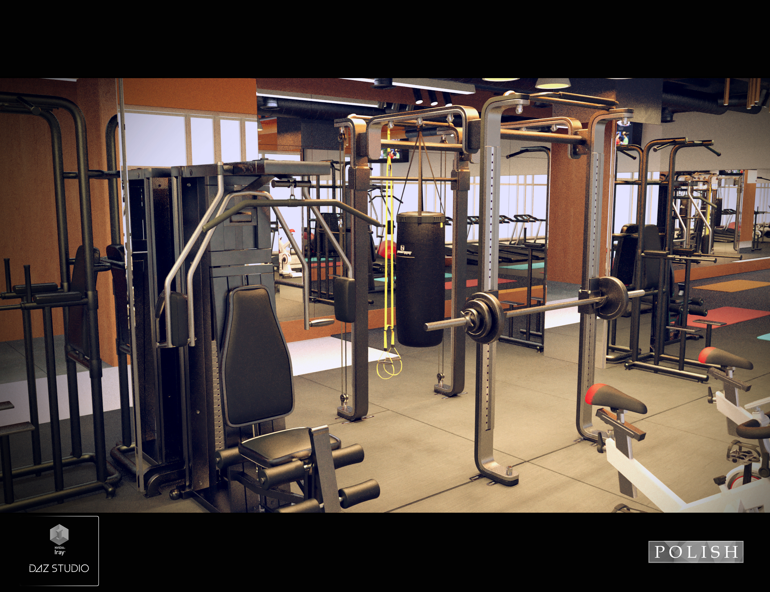 Fitness Club Bundle | Daz 3D