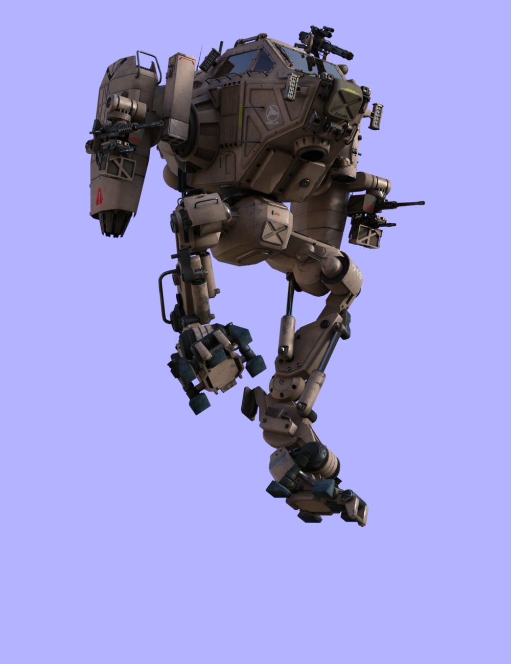 LG07 Combat Mech | Daz 3D