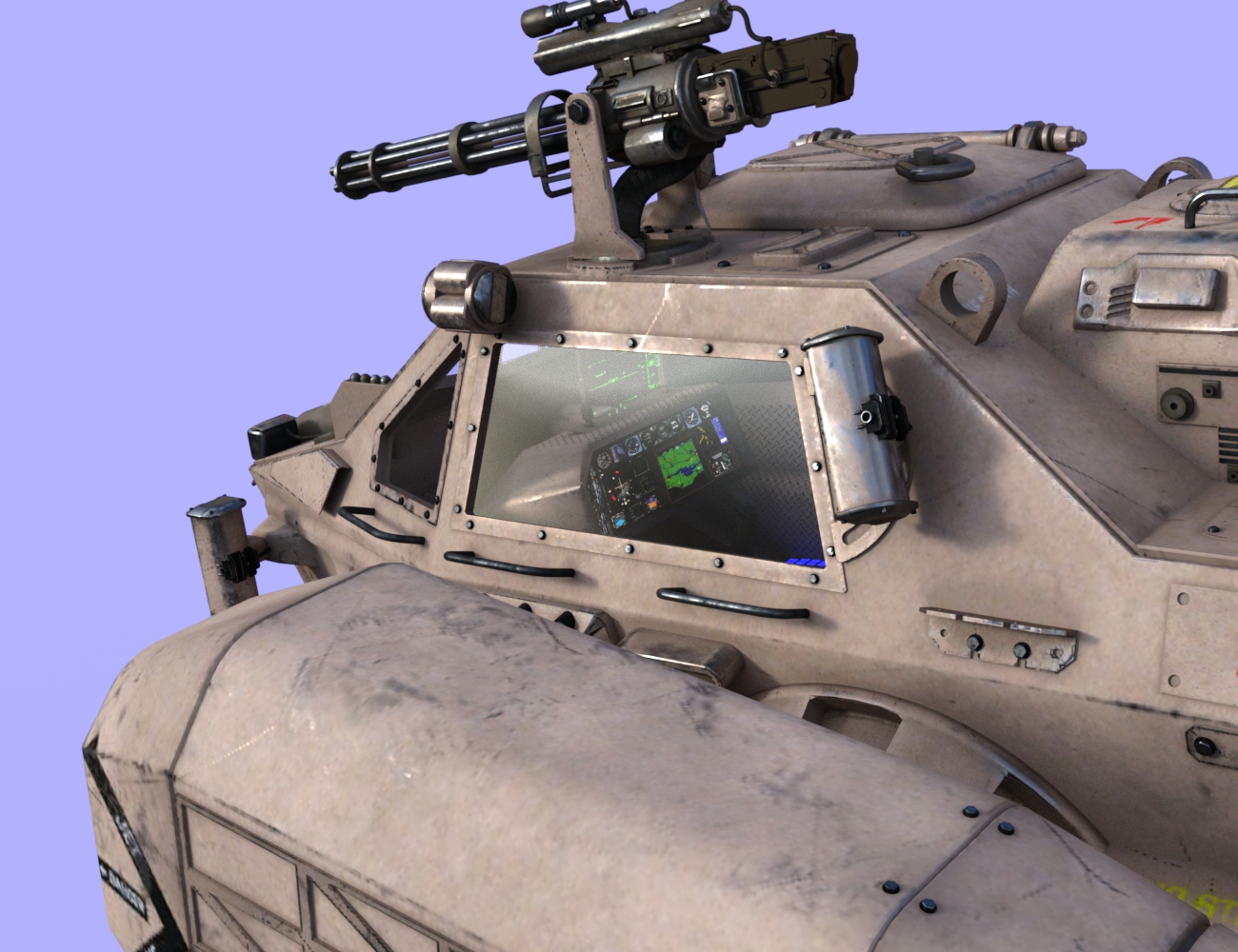 LG07 Combat Mech | Daz 3D