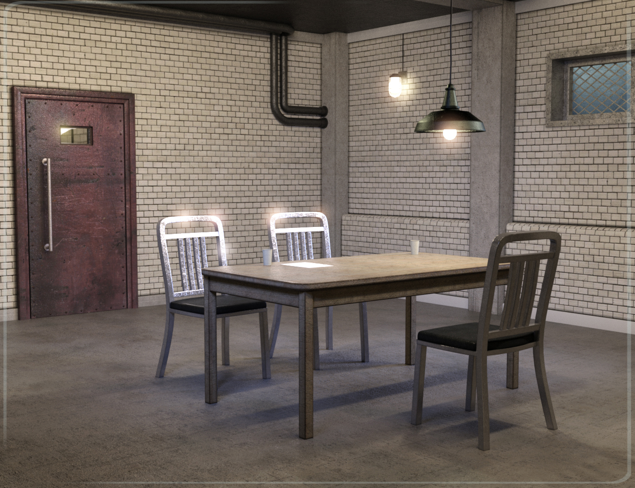 Z Questioning Room Bundle | Daz 3D