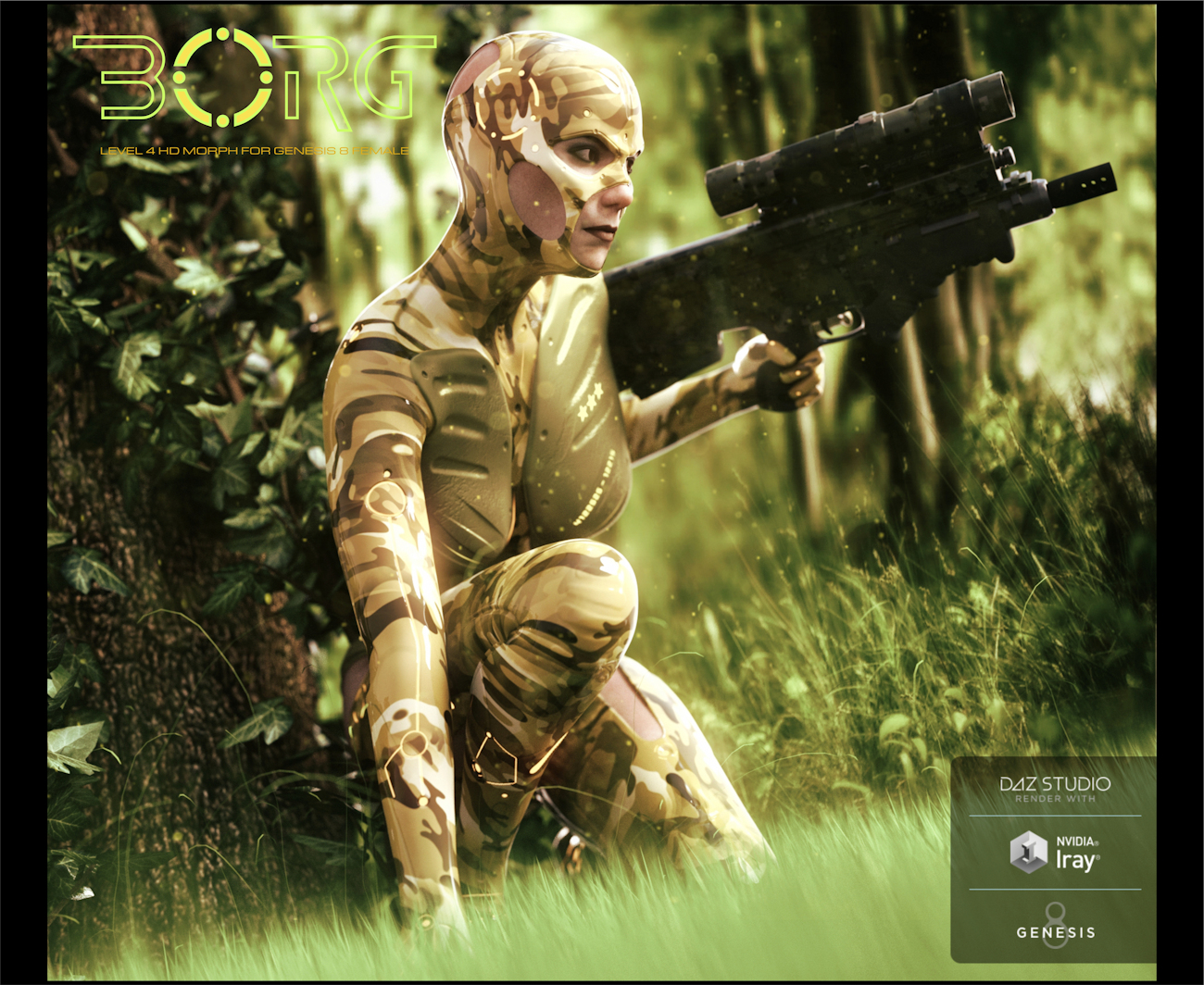 Borg for Genesis 8 Female(s) | Daz 3D