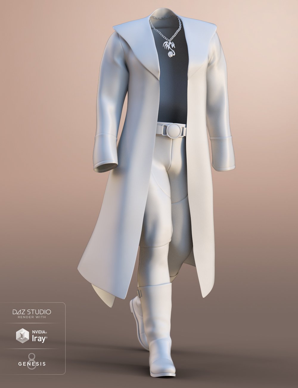 Demon Master Outfit for Genesis 8 Male(s) | Daz 3D