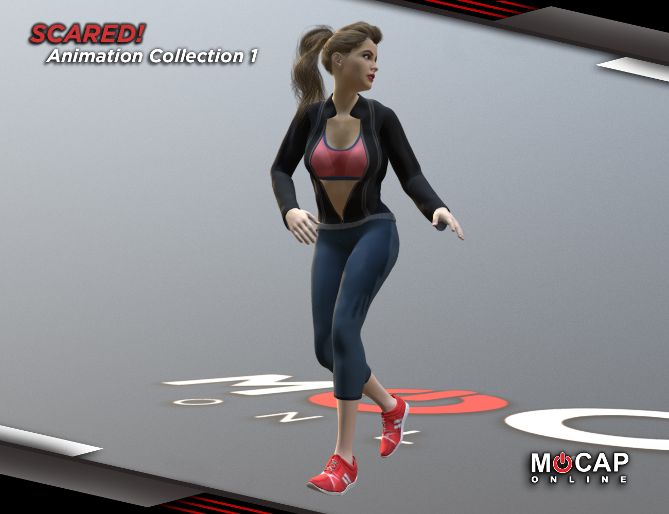 Scared! Animation Collection P1 - Victoria 8 | Daz 3D