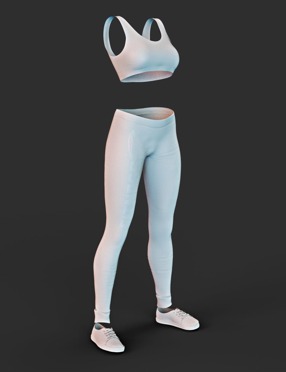 X-Fashion Activewear Outfit for Genesis 8 Female(s) | Daz 3D