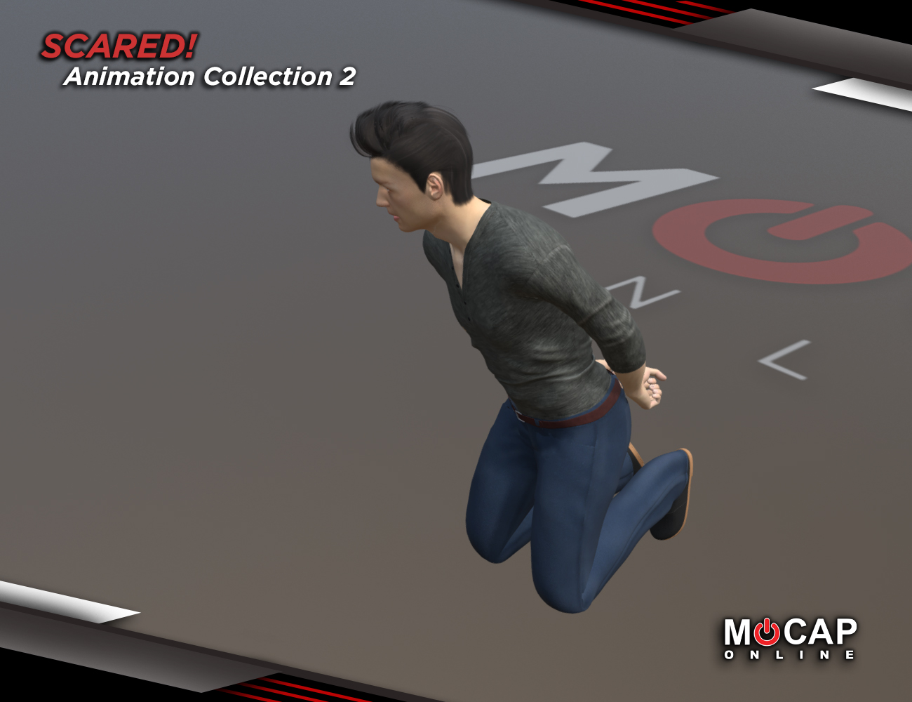 Scared! Animation Collection P2 for Michael 8 | Daz 3D