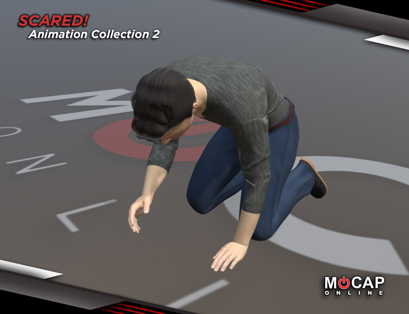Scared! Animation Collection P2 for Michael 8 | Daz 3D