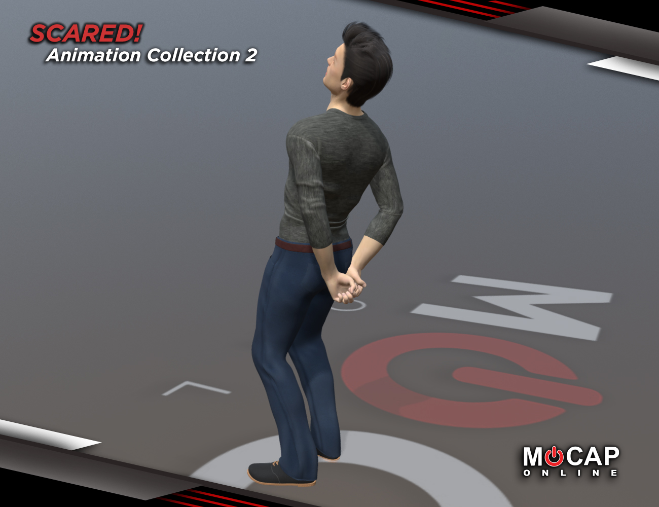 Scared! Animation Collection P2 for Michael 8 | Daz 3D