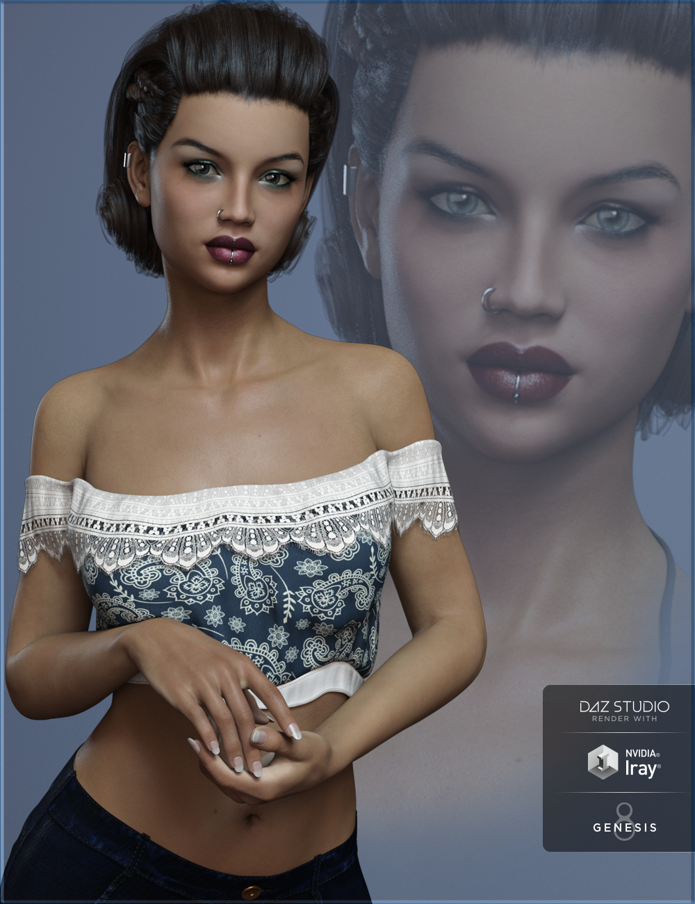 Charlotte 8 Pro Bundle | Daz 3D