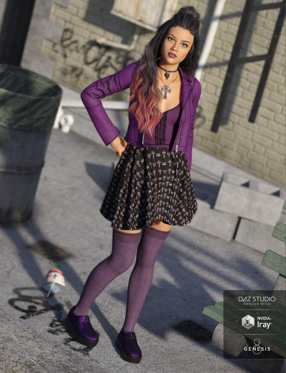 Charlotte 8 Pro Bundle | Daz 3D