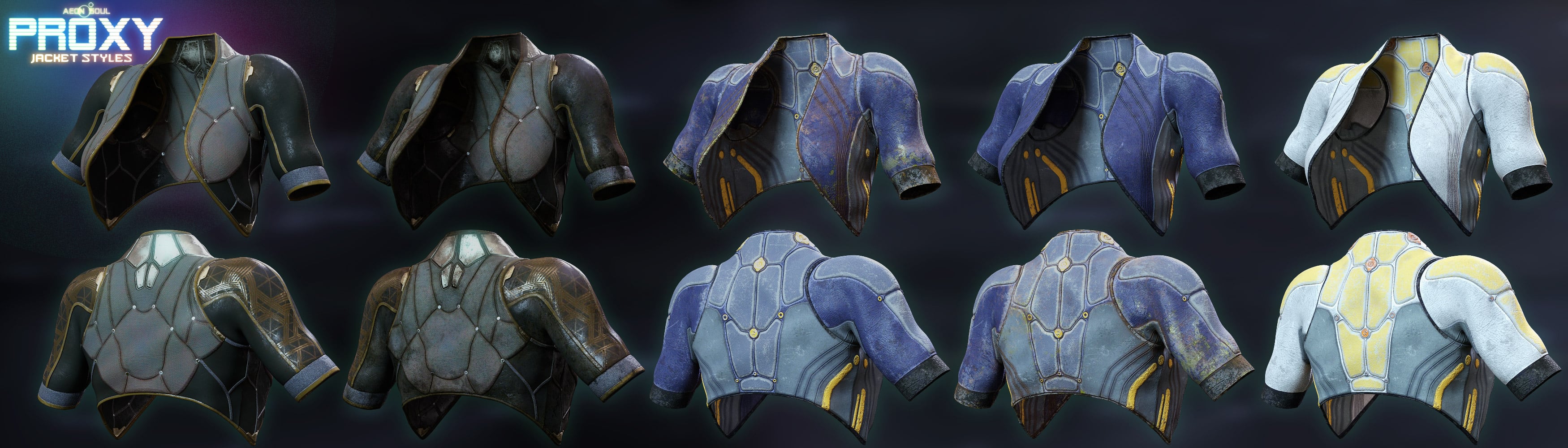 Proxy XPS: Tau Ceti Futuristic Styles for Proxy | Daz 3D