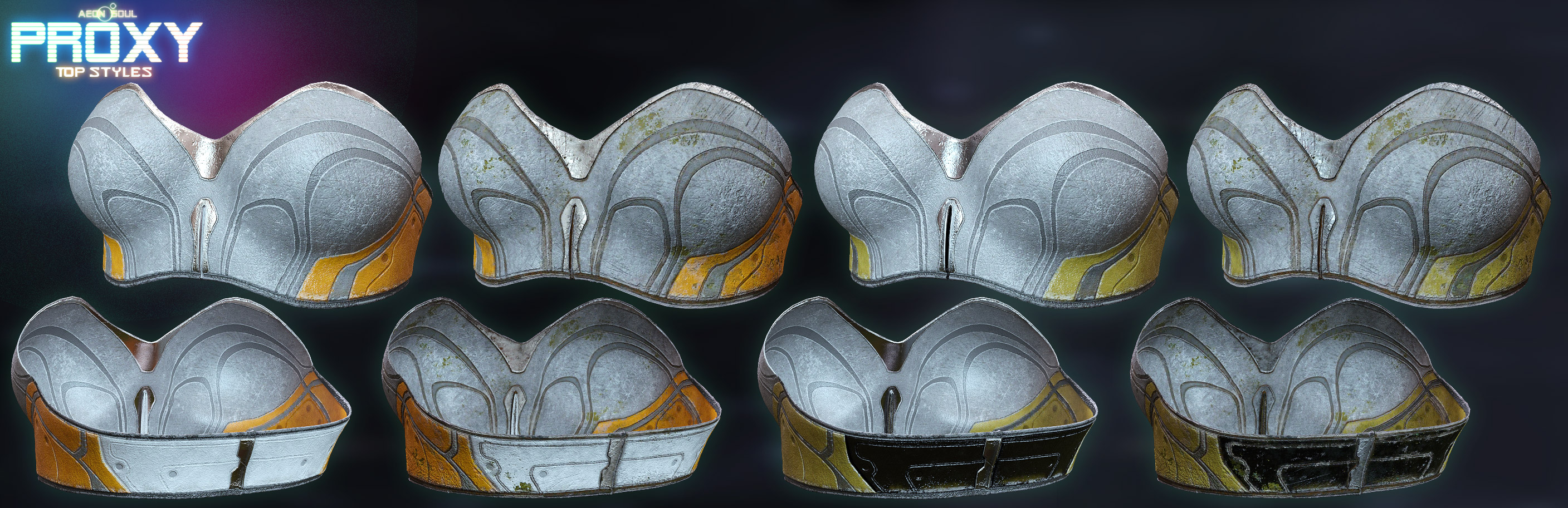 Proxy XPS: Tau Ceti Futuristic Styles for Proxy | Daz 3D