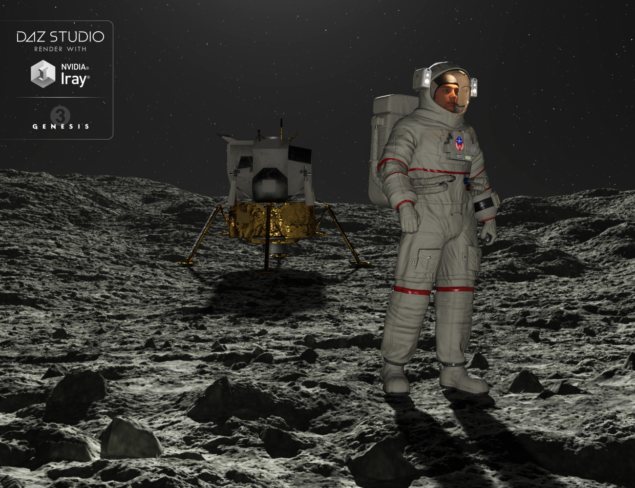 Moon 360 | Daz 3D