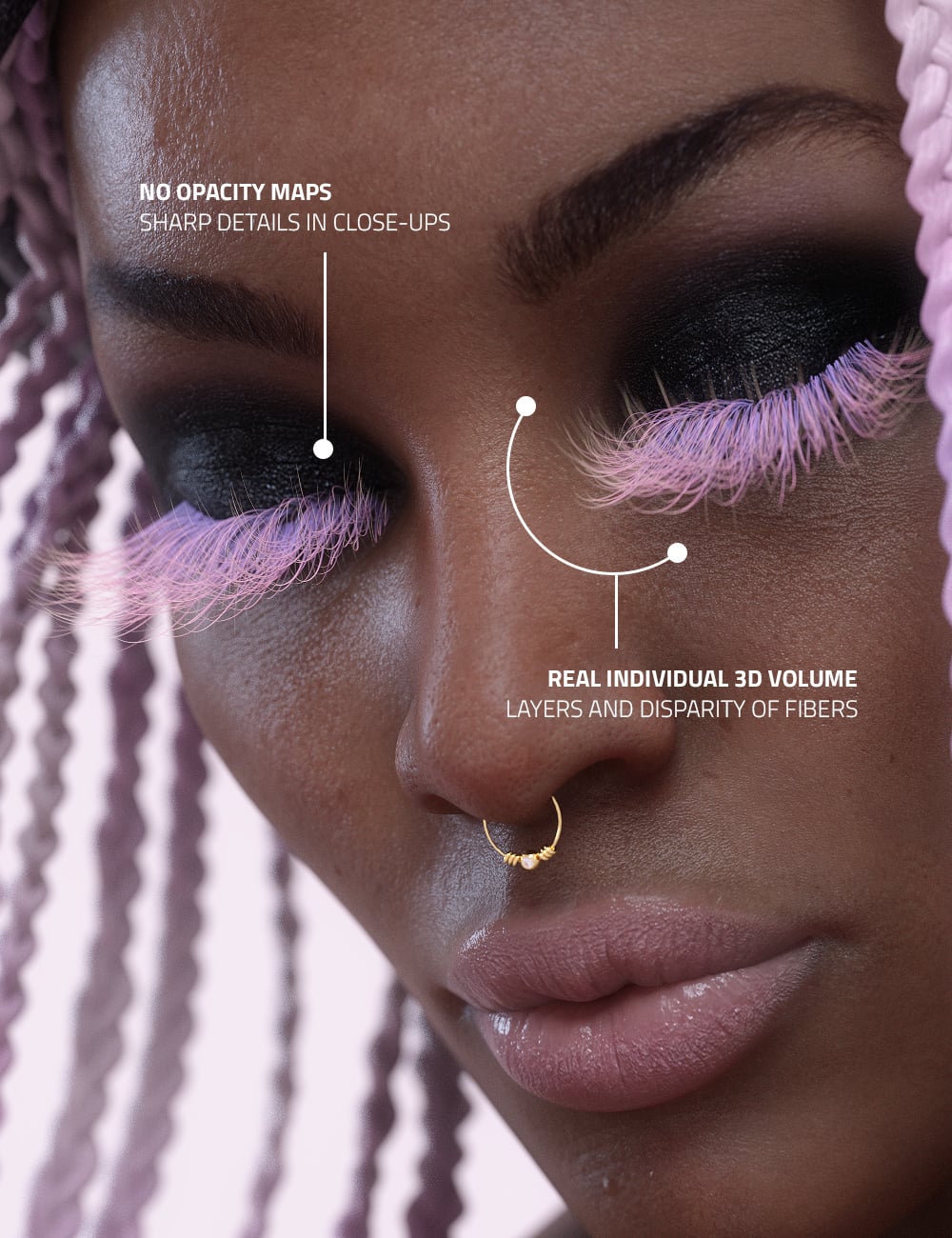Lashes Utilities for Genesis 2, 3 and 8 | Daz 3D