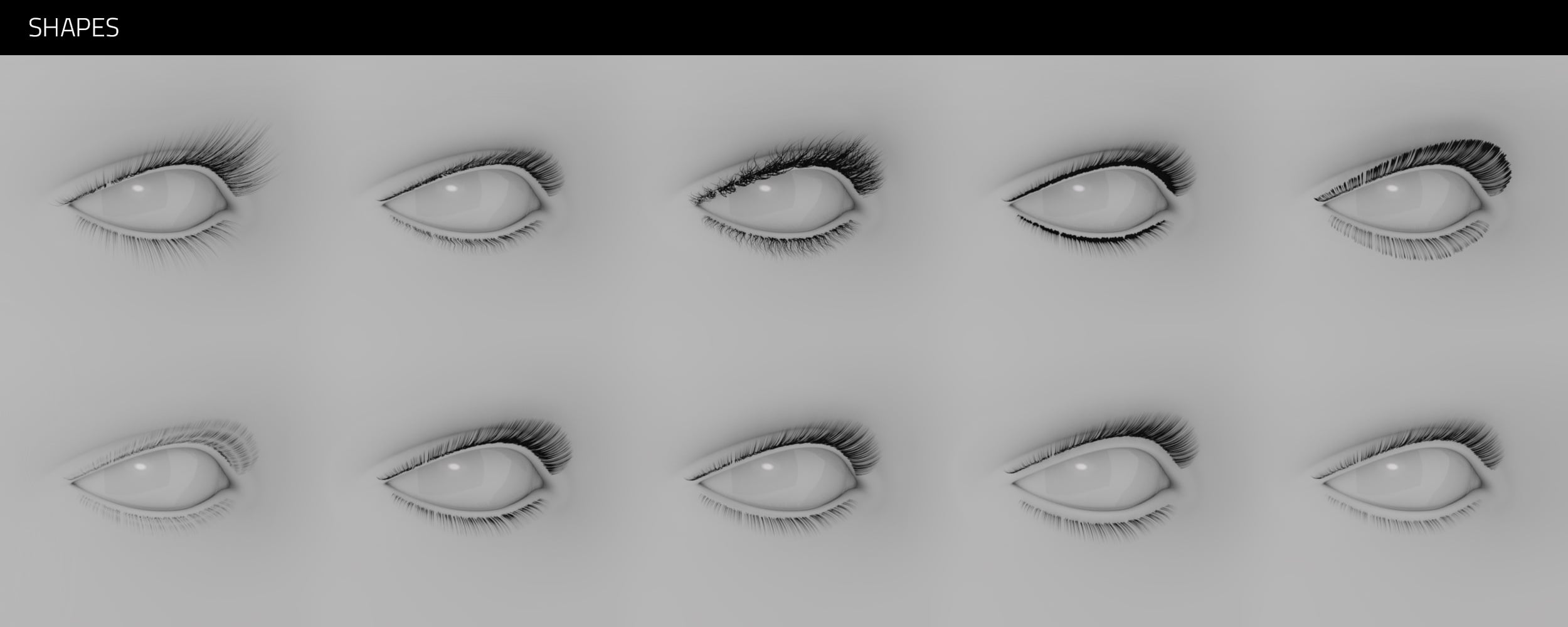 Lashes Utilities for Genesis 2, 3 and 8 | Daz 3D