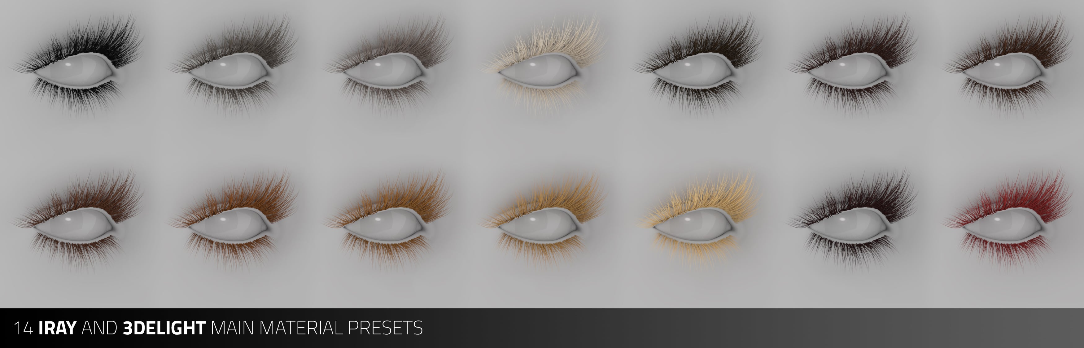 Lashes Utilities for Genesis 2, 3 and 8 | Daz 3D