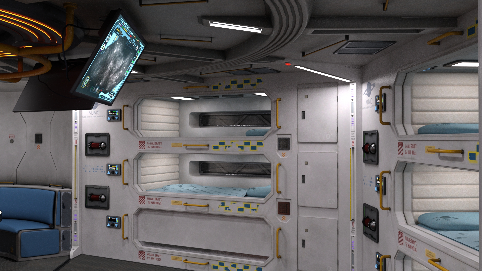 MV Stella Crew Deck | Daz 3D