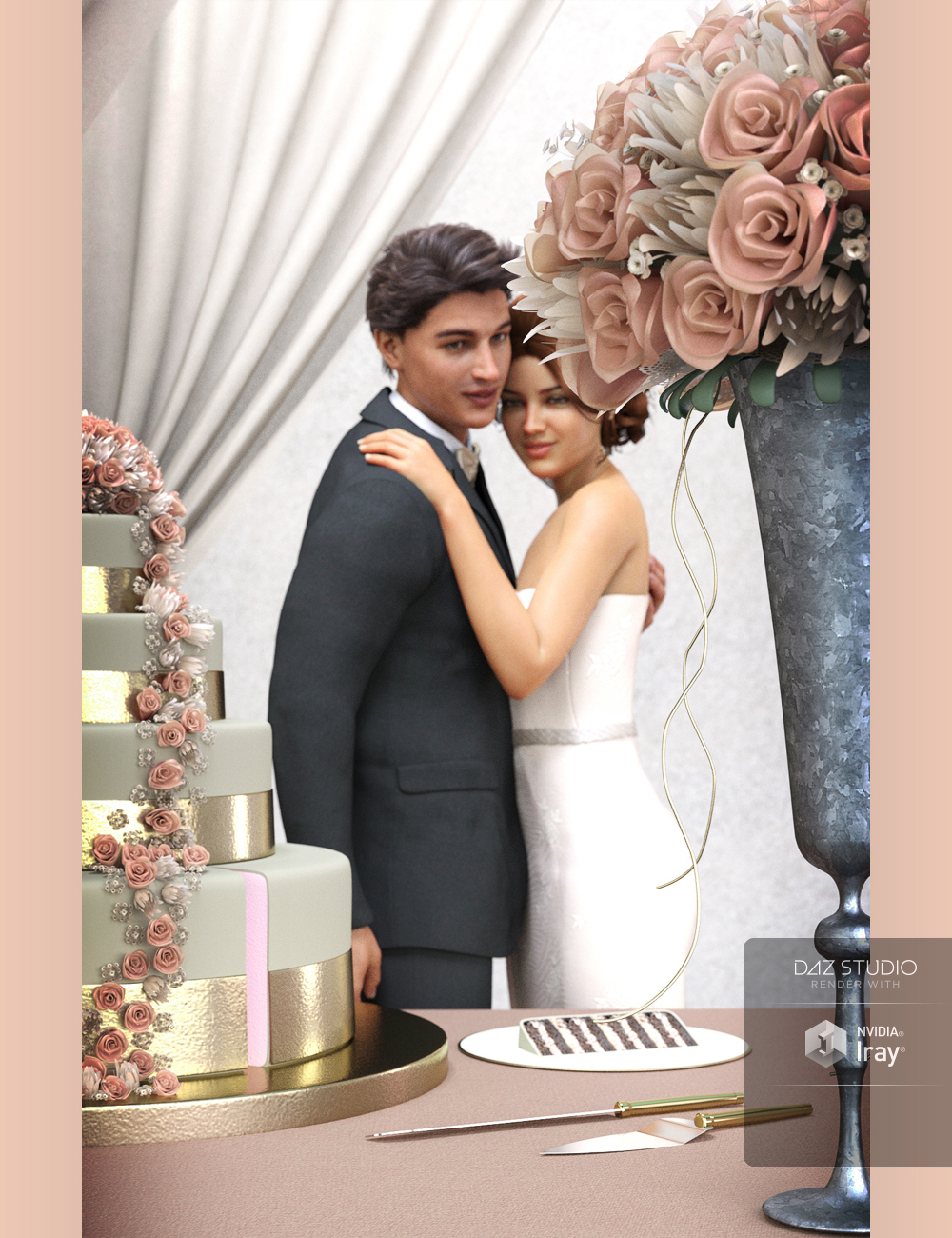 Wedding Dreams Come True Bundle | Daz 3D