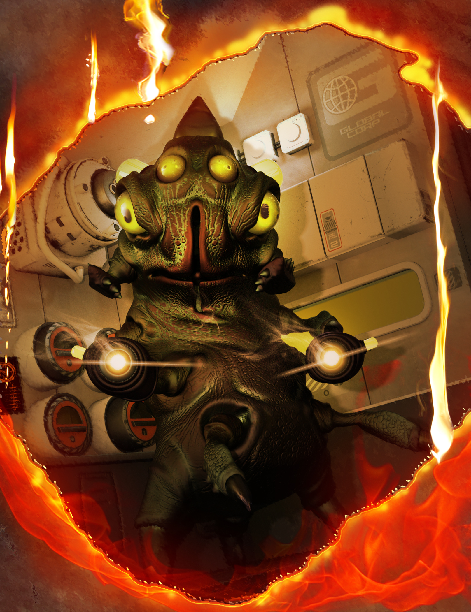 Killer Bug from Outer Space | Daz 3D