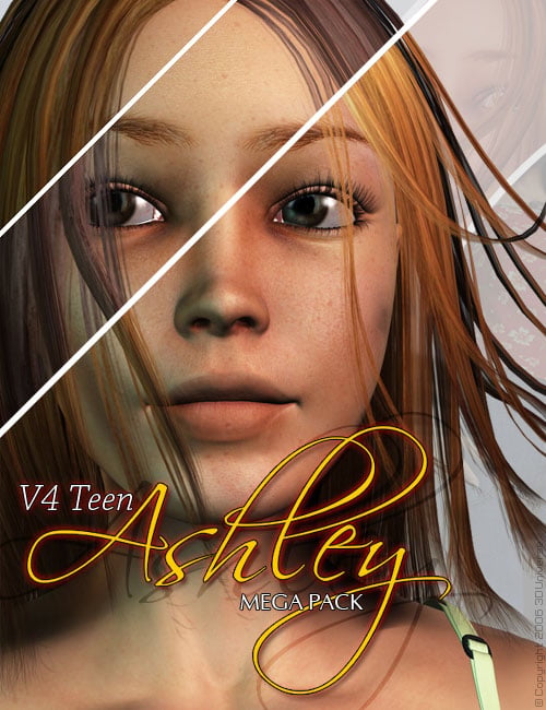 V4 Teen Ashley - Mega Pack | Daz 3D
