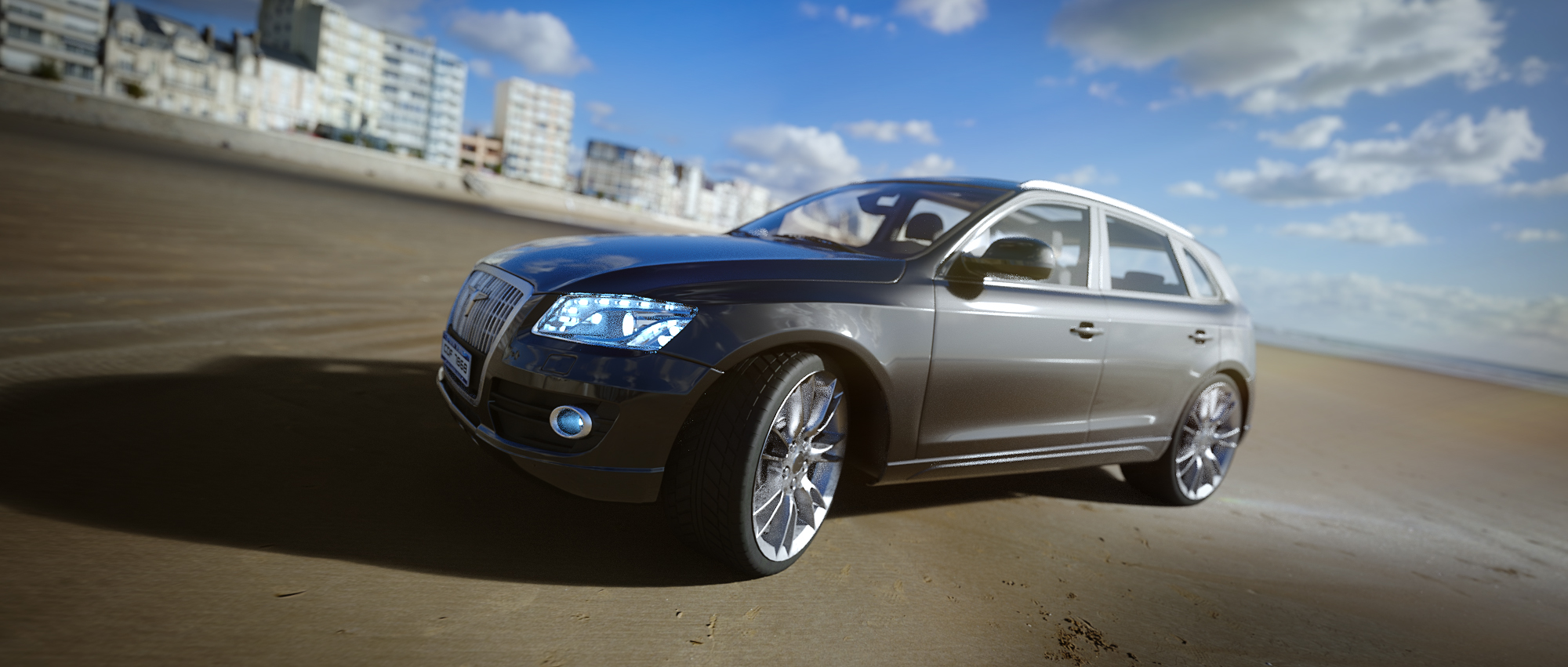 UltraHD IRAY HDRI With DOF - Seaside Resort | Daz 3D