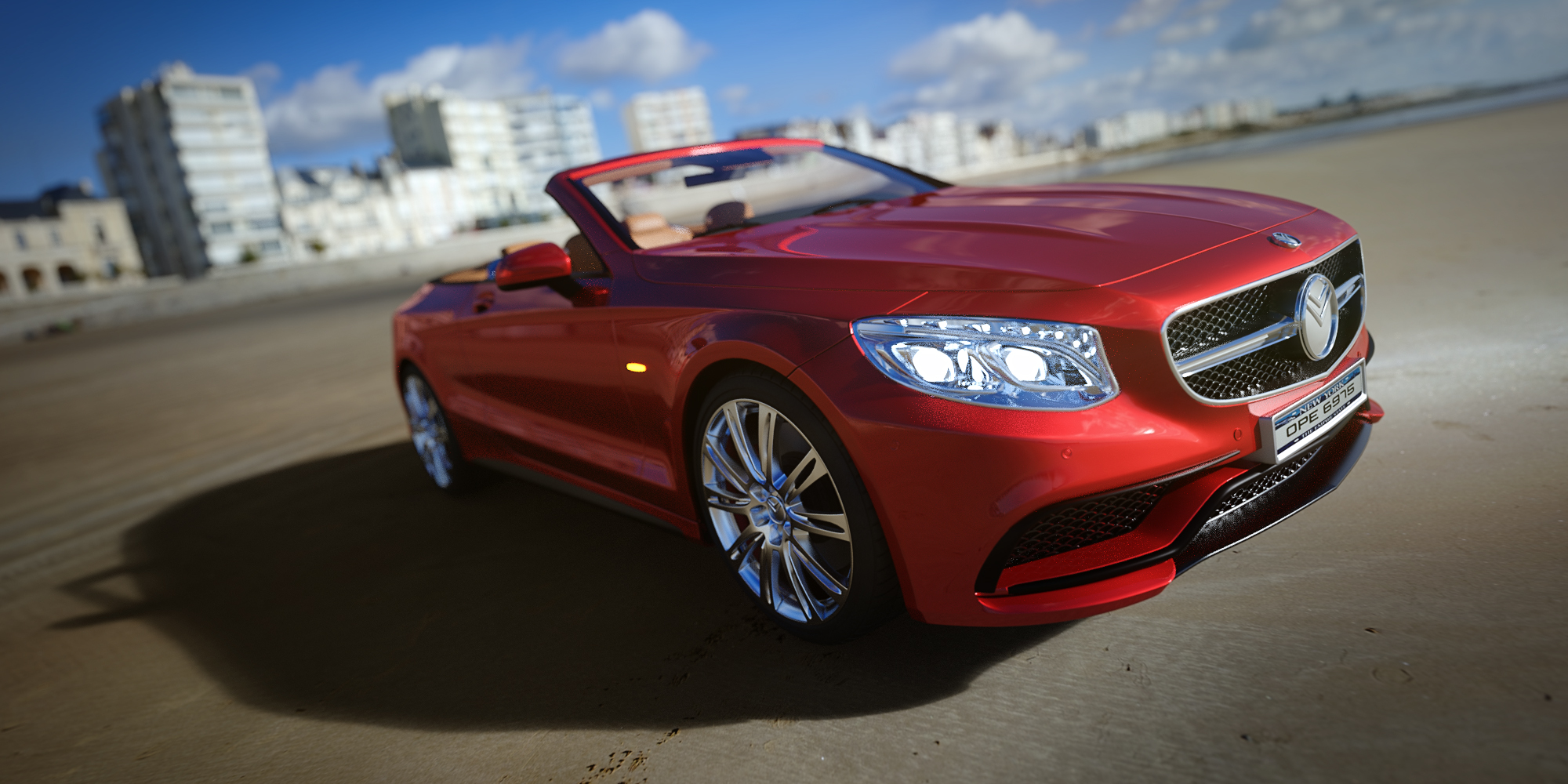 UltraHD IRAY HDRI With DOF - Seaside Resort | Daz 3D