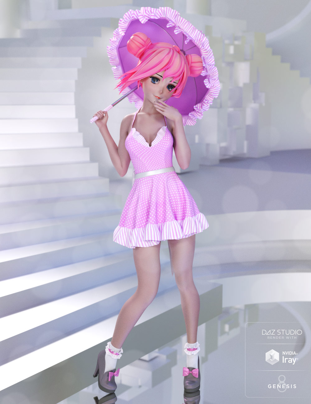 Sakura 8 Starter Bundle | Daz 3D