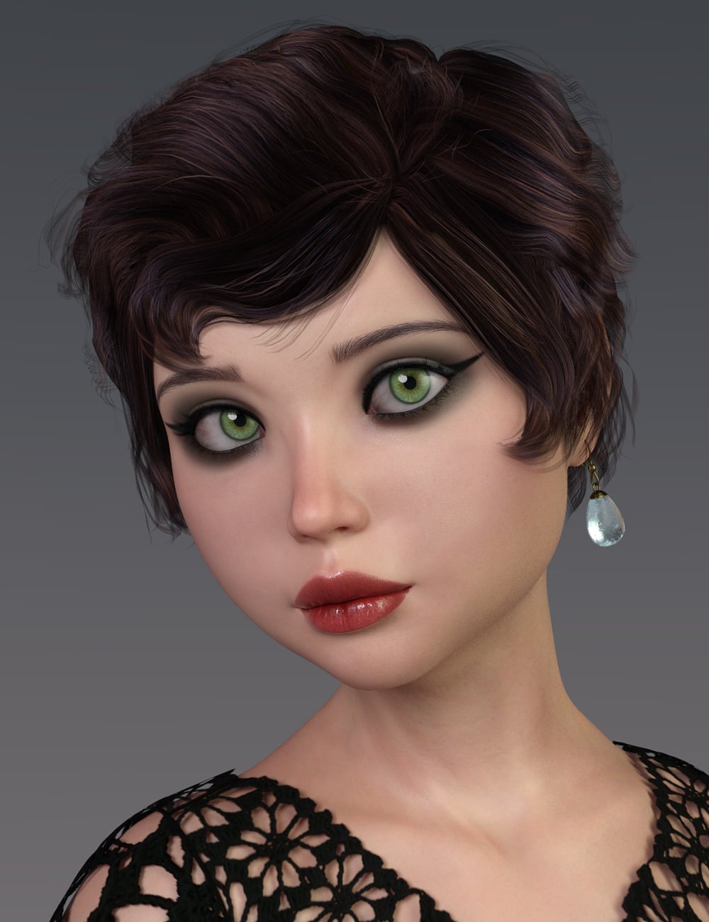 Bella Bleu Hair for Genesis 3 and 8 Female(s) | Daz 3D