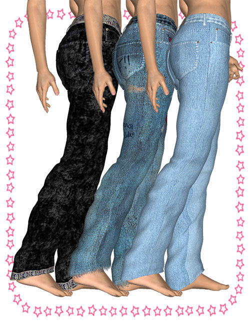Real Jeans Megapak | Daz 3D