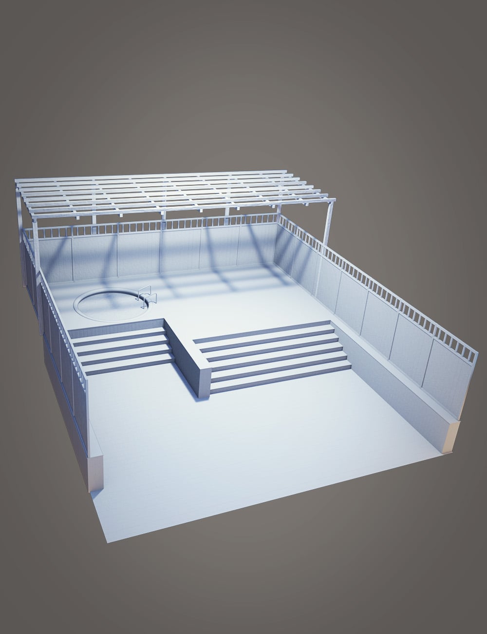 Jacuzzi Deck | Daz 3D