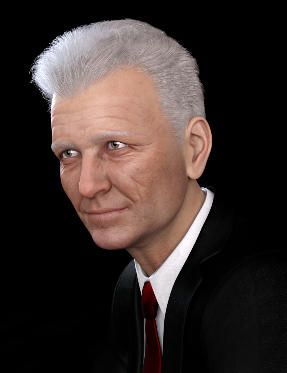 Commander Hair for Genesis 3 and 8 Male(s) | Daz 3D