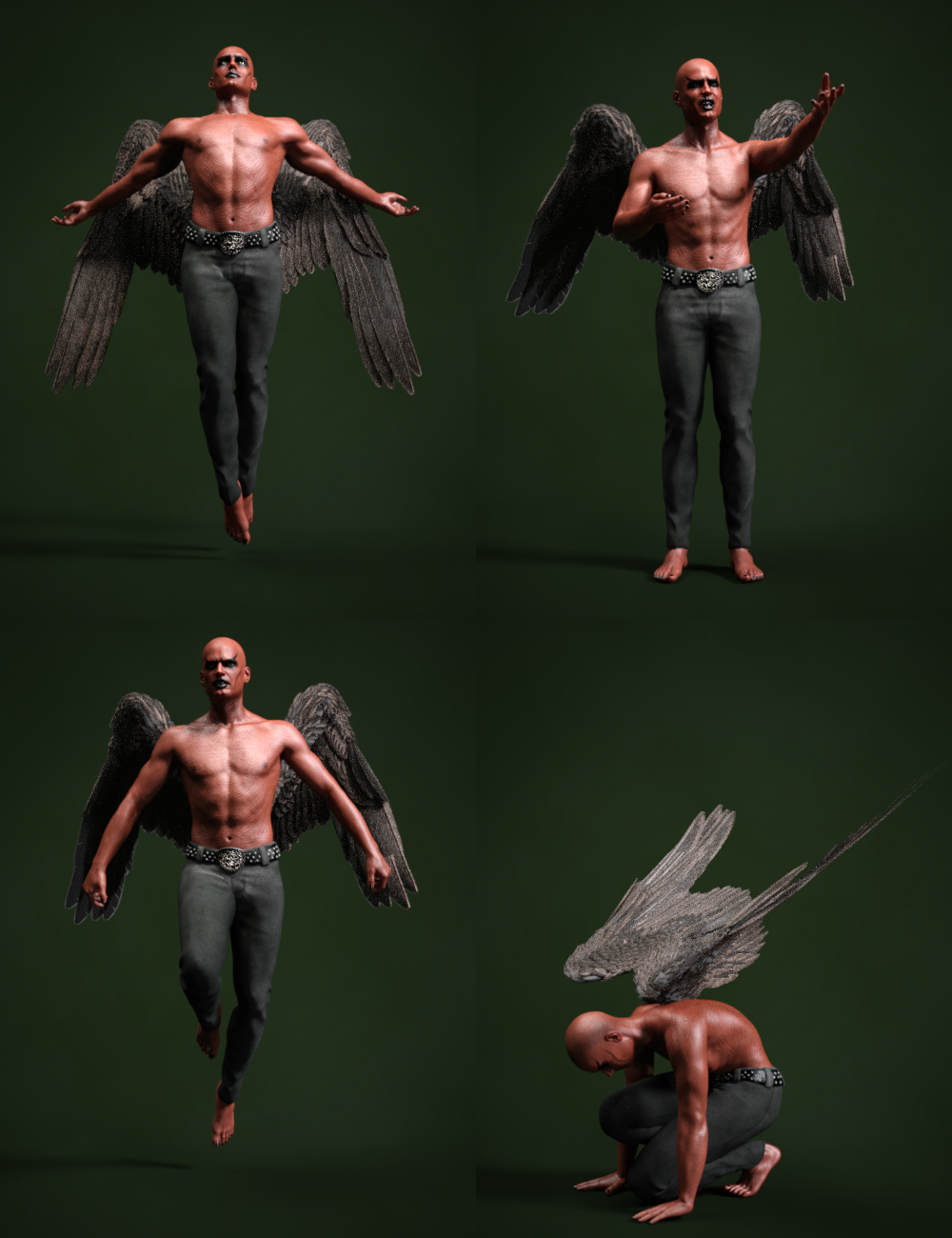 RealDevil Poses for Genesis 8 Male(s) | Daz 3D