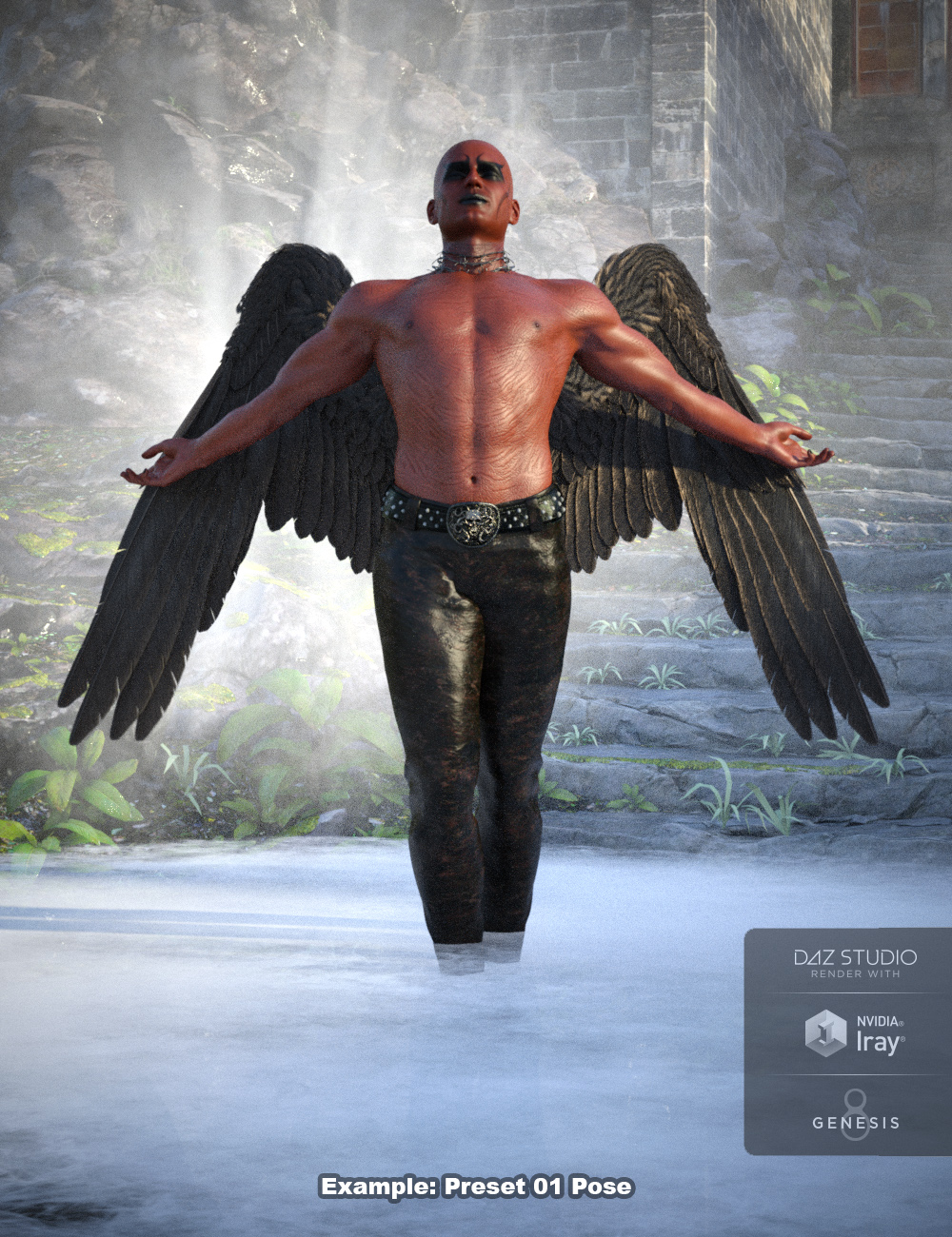 RealDevil Poses for Genesis 8 Male(s) | Daz 3D