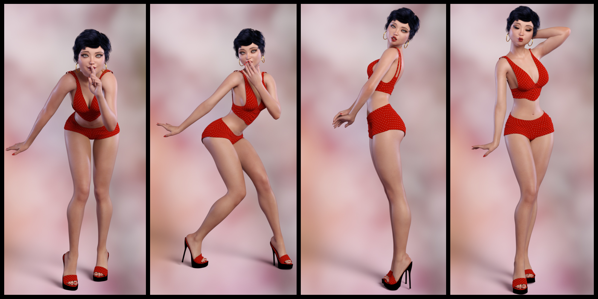 Bella Bleu Bundle | Daz 3D
