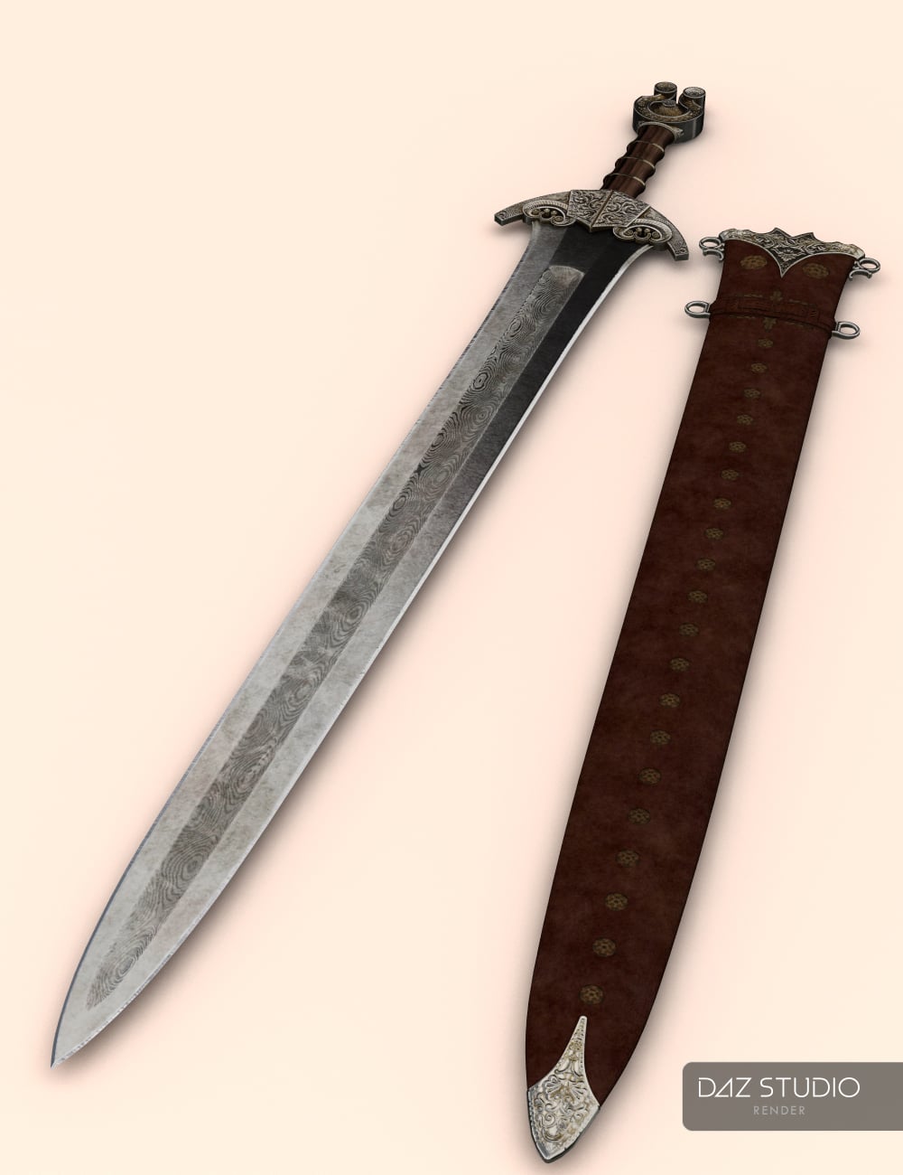 Heavy Fantasy Blades | Daz 3D