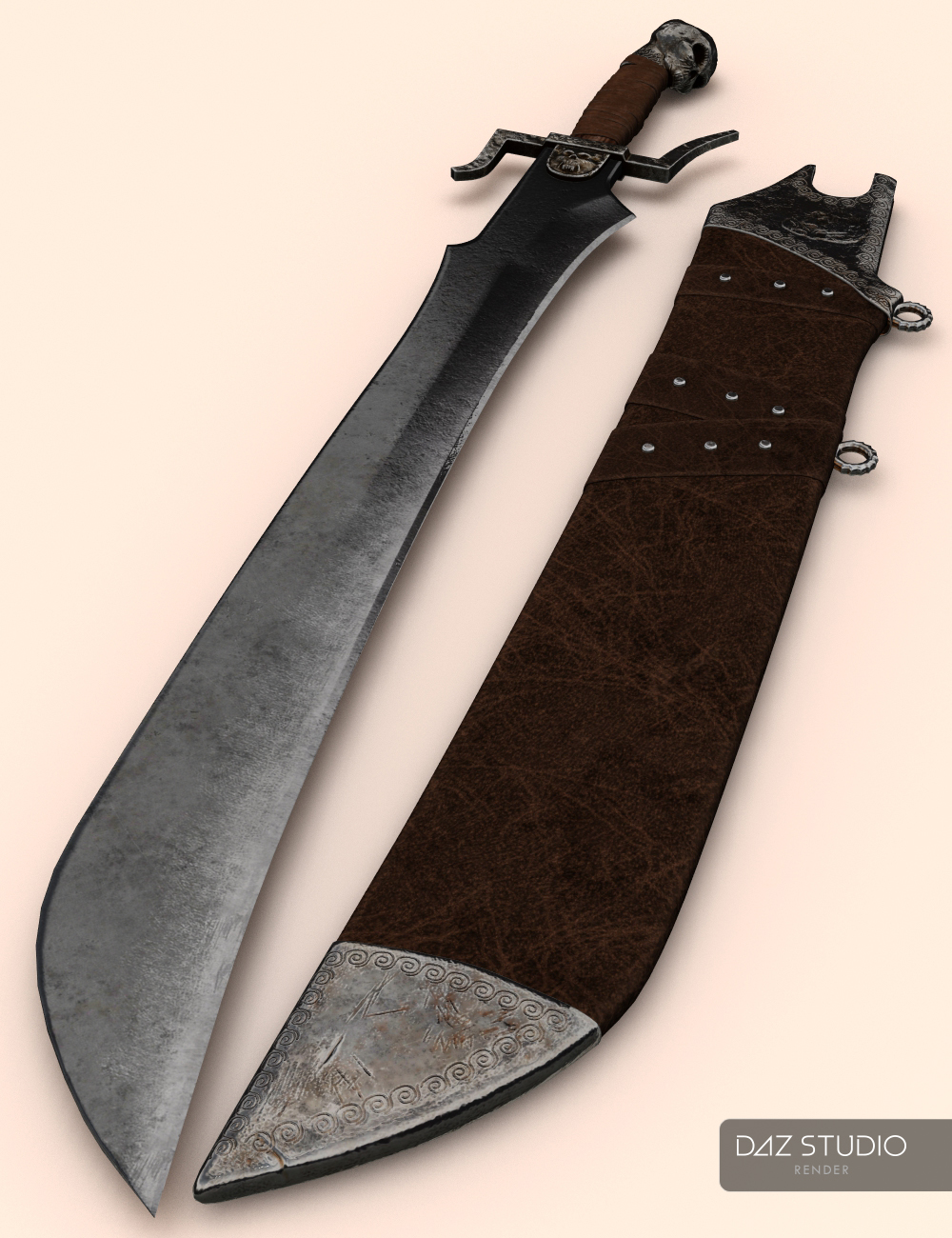 Heavy Fantasy Blades | Daz 3D
