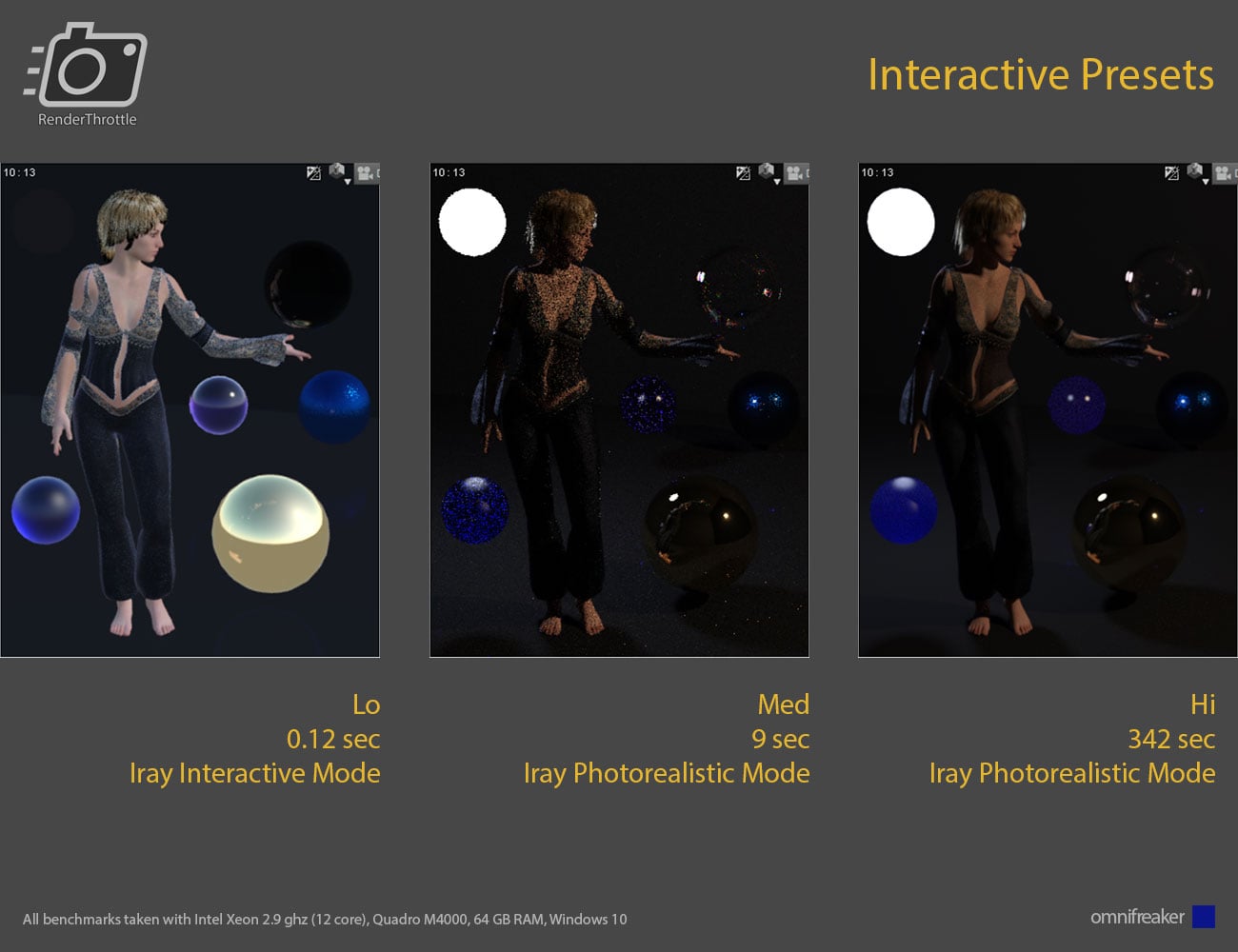 Render Throttle for Iray | Daz 3D